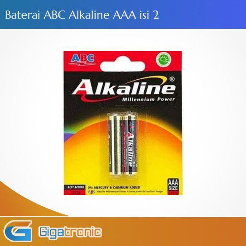Baterai Alkaline ABC AAA