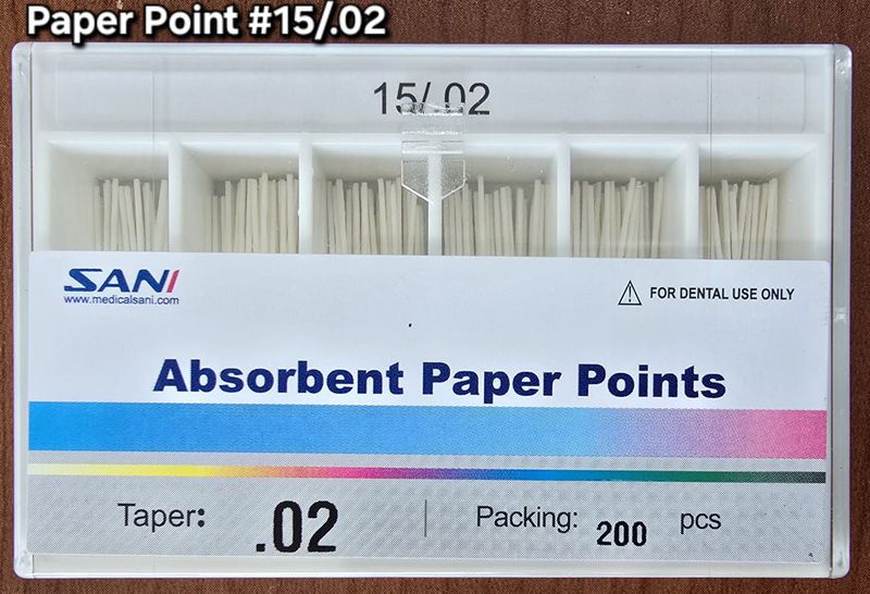 Absorbent Paper Point - #15