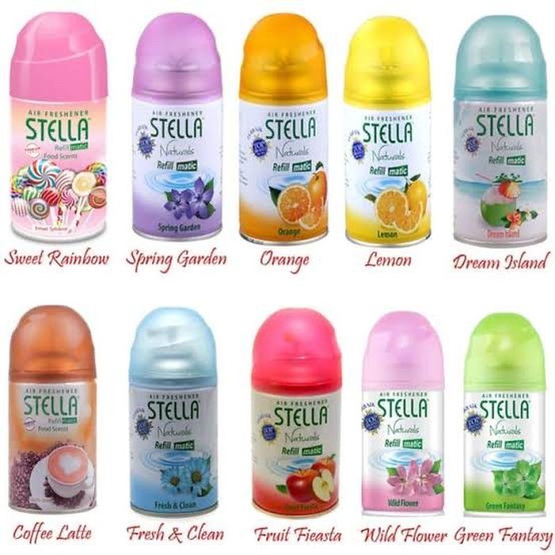 Stella Refill, Semprot Kaleng