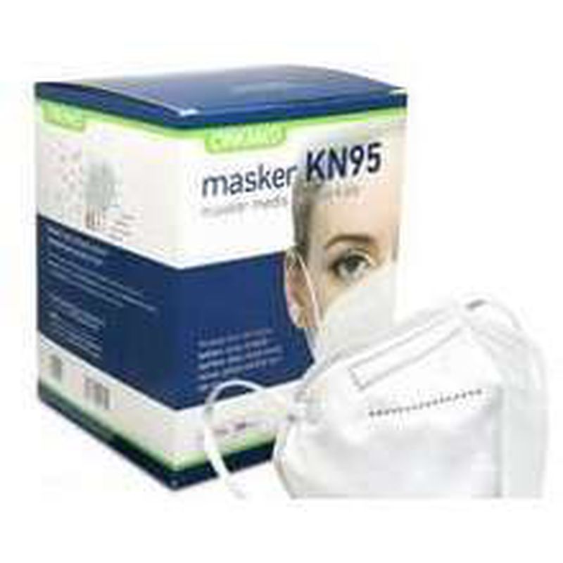 Masker Medis KN95 Onemed 4ply Isi 20 pcs/box - Putih