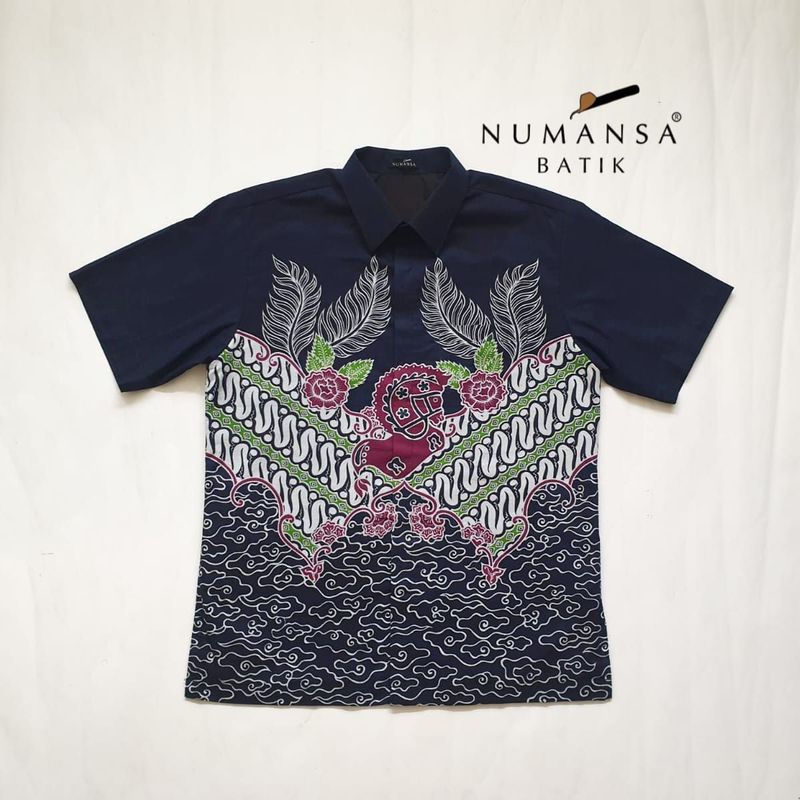 Kemeja Batik Motif Kuda Kencana Mega Mendung