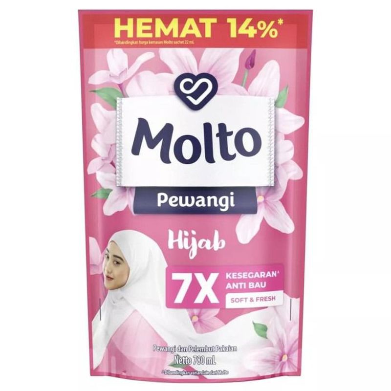 molto 780ml pink