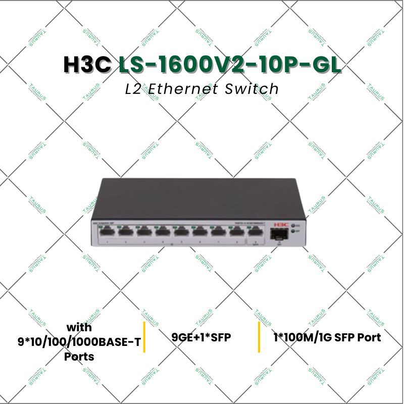 H3C LS-1600V2-10P-GL L2 Ethernet Switch
