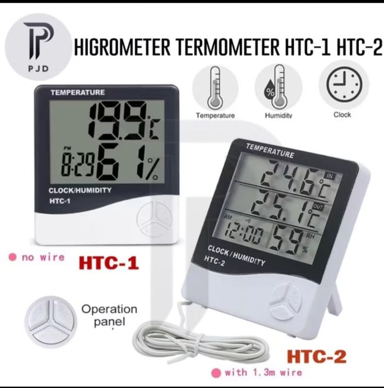 Higrometer Termometer HTC-1 HTC-2