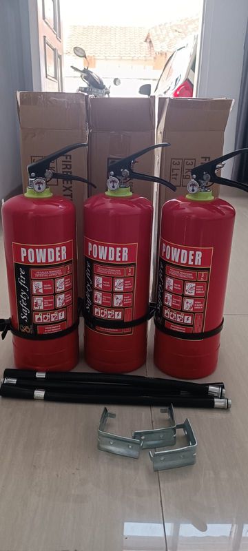 APAR 3 KG Safety Fire / POWDER 3 KG / Set Komplit
