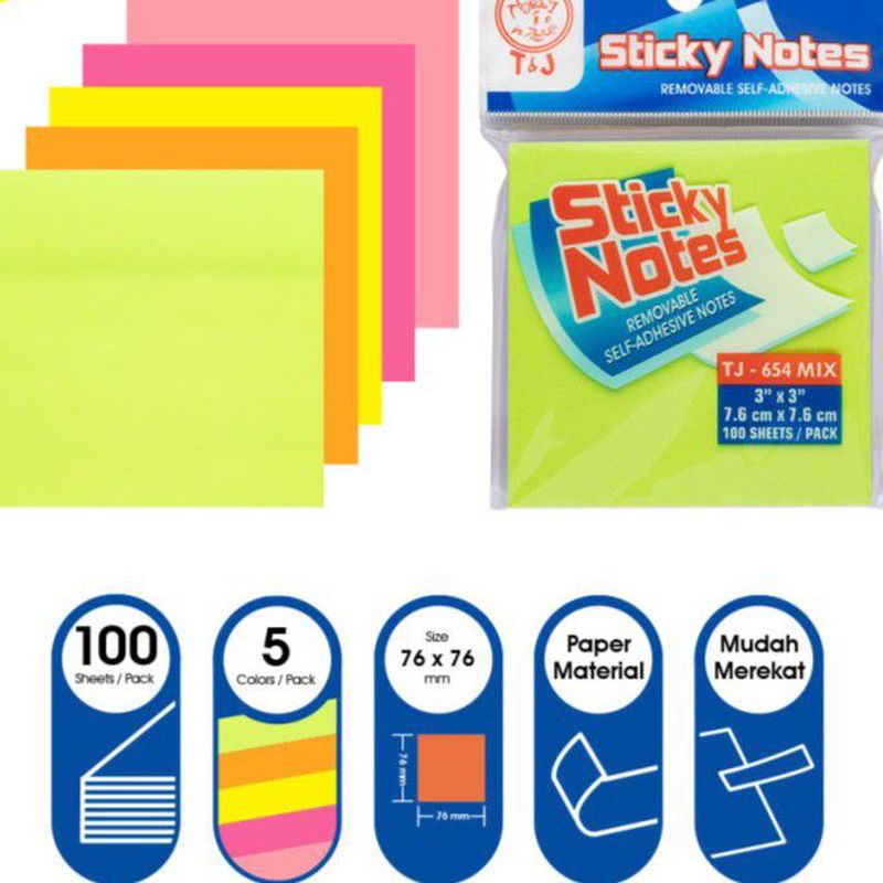 Post It / Sticky Notes Warna