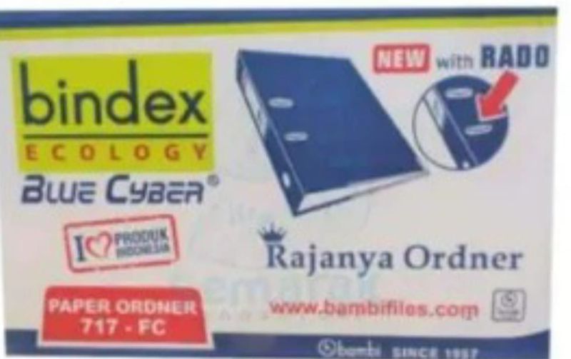 Bindex Odner 717 Biru Hitam