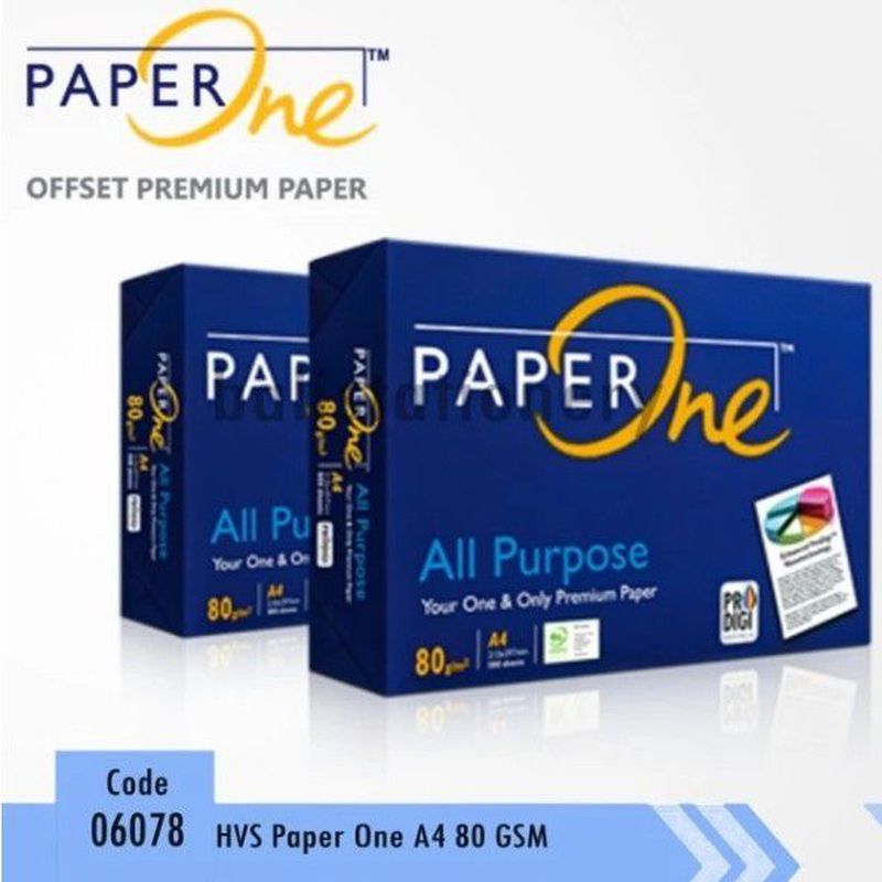 kertas HVS A4 80gram paperone