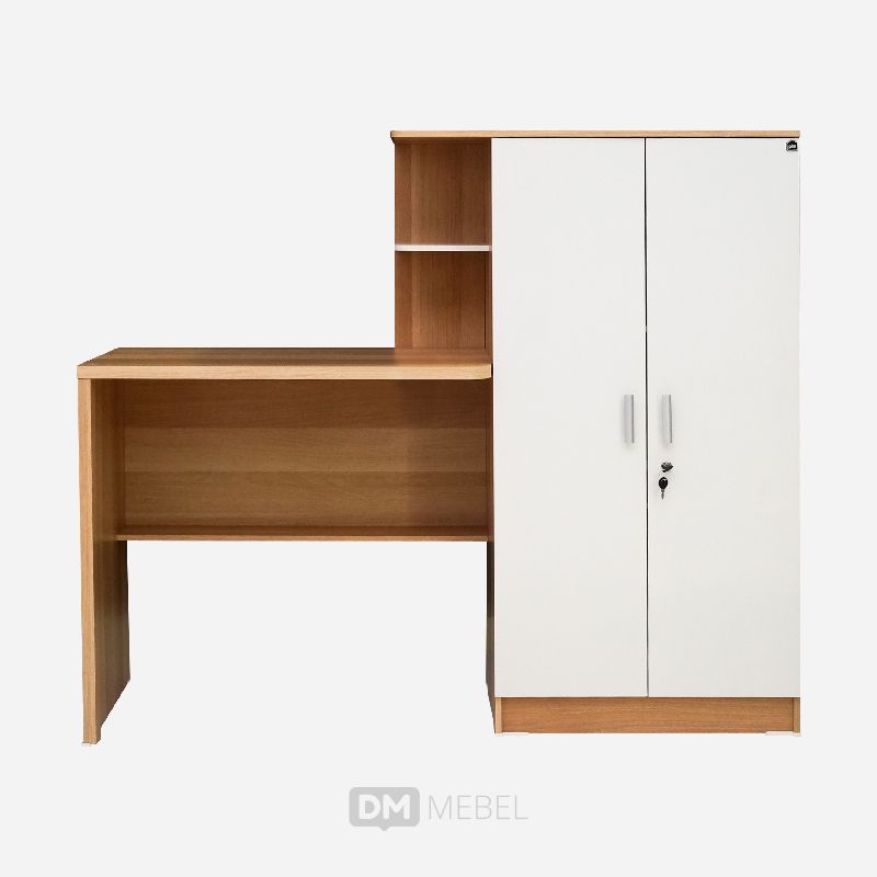 Meja Belajar Kendo DK140 - Pro Oak White