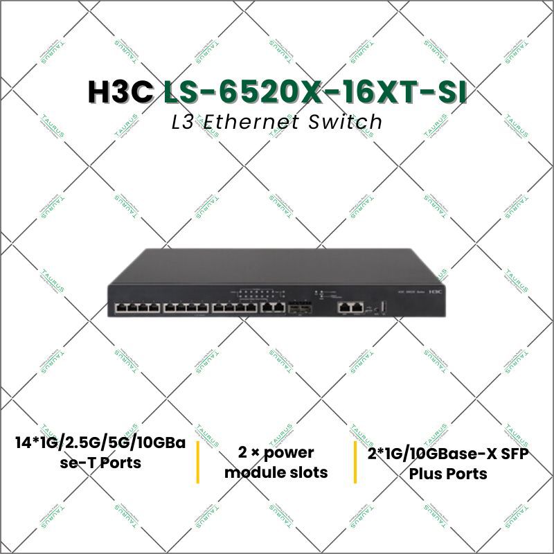 H3C LS-6520X-16XT-SI L3 Ethernet Switch