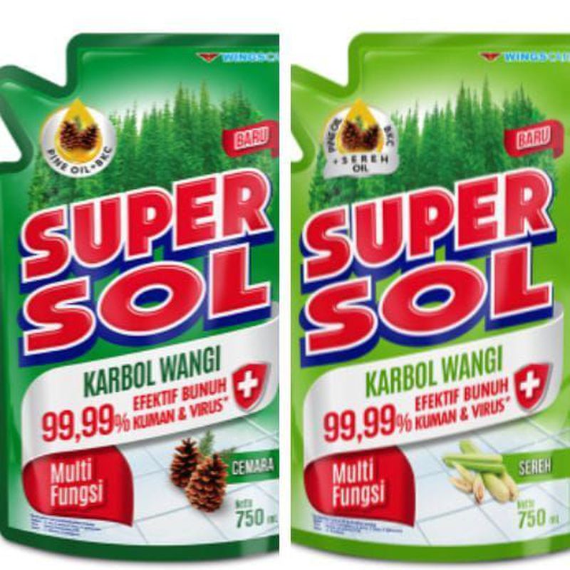 SUPER SOL KARBOL 750ML