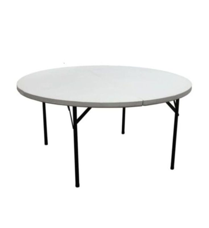 ROUND TABLE (Meja Bulat Portable) + LAZY SUSAN