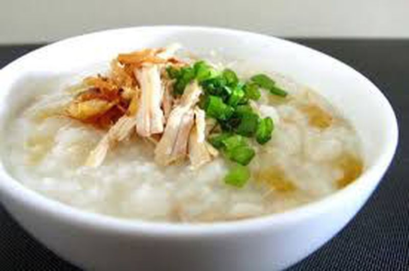 Nasi Bubur paket komplit