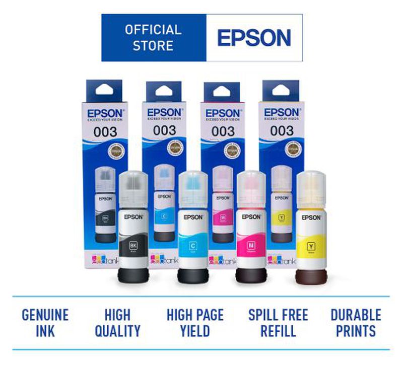 Tinta Printer Epson 003 - Merah