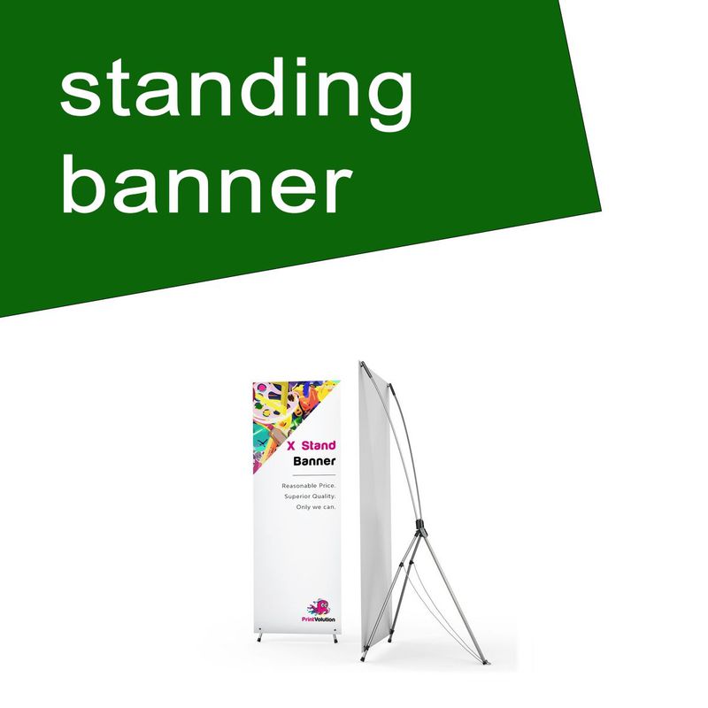 standing banner