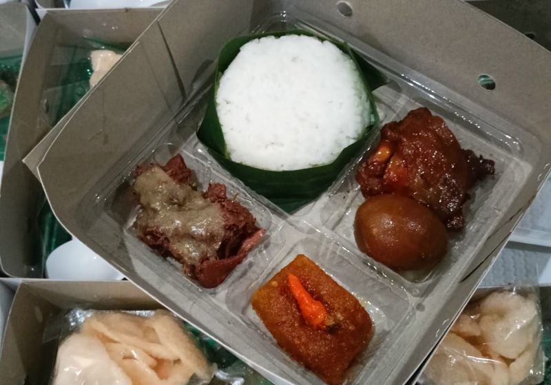 nasi box gudeg