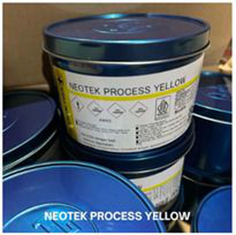 TINTA CETAK NEOTEK PROCESS WARNA YELLOW
