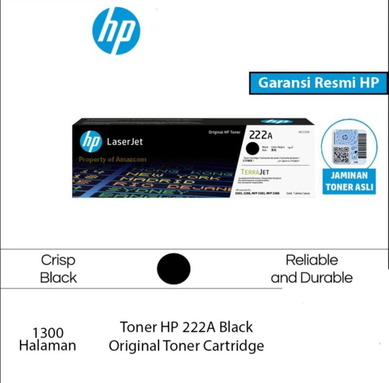 Toner HP Laserjet 222A - Black