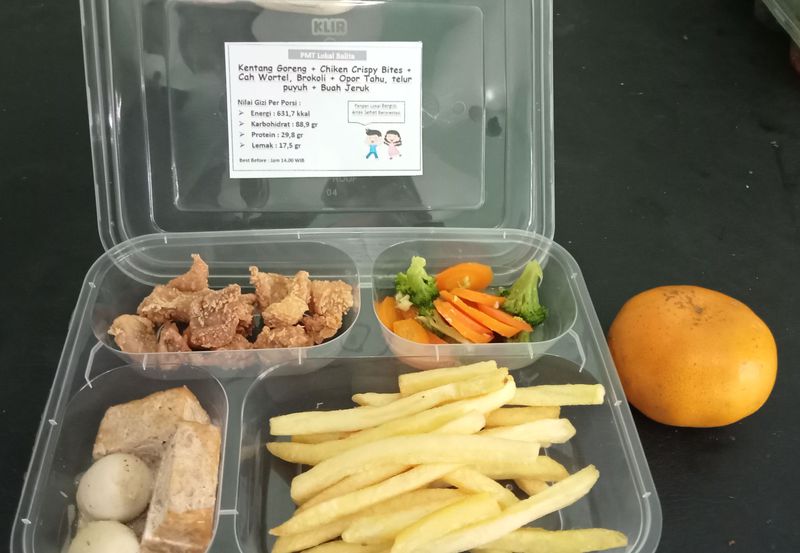 PMT LOKAL Balita Menu Lengkap CHICKEN CRISPY BITES