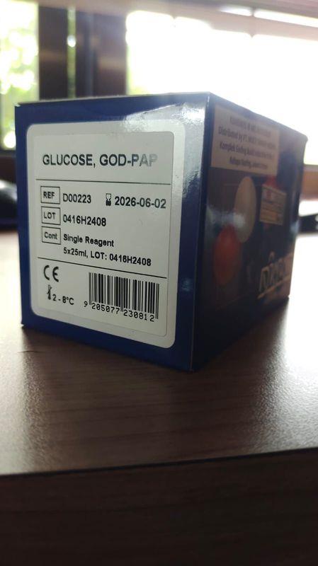 Reagen Kimia dengan Alat Tc - DIALAB GLUCOSE GOD-PAP 5X25 mL