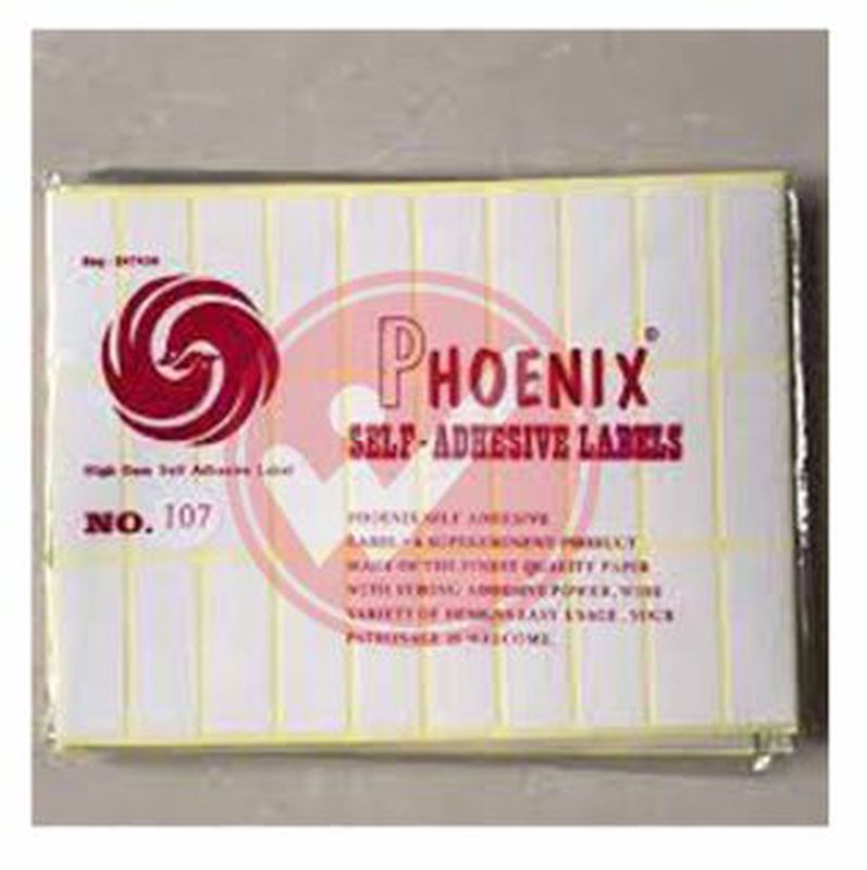 Kertas Label No. 107