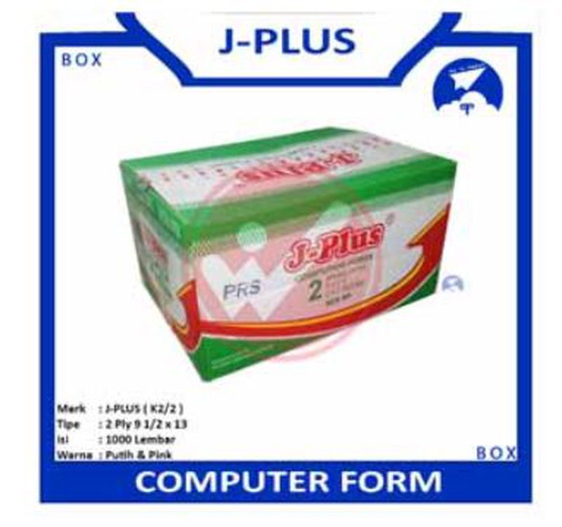 Kertas CF 9 1/2 X 11 : 2 (2 Ply)/K2 PRS