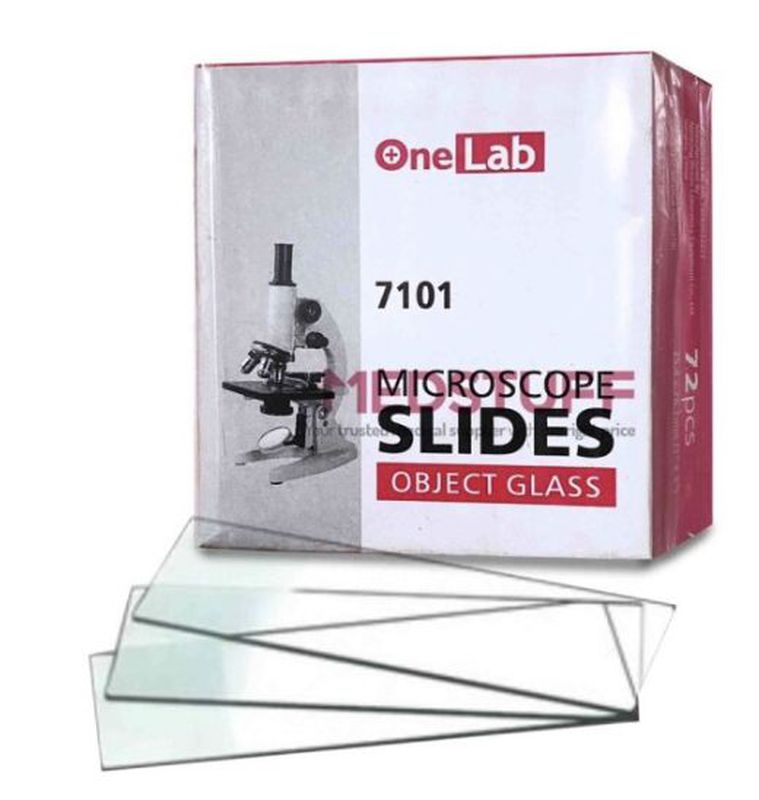 Kaca Preparat/Microscope Slide OneLab Microscope Slides Object Glass 7101