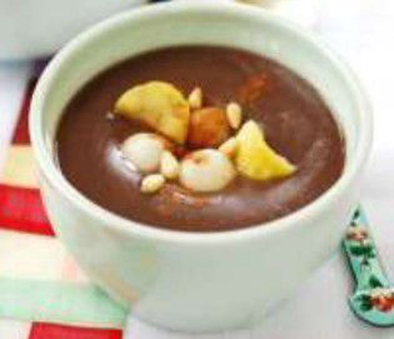 Bubur Sup Daging Kacang Merah