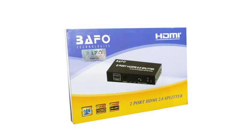 HDMI SPLITTER BAFO 2 PORT