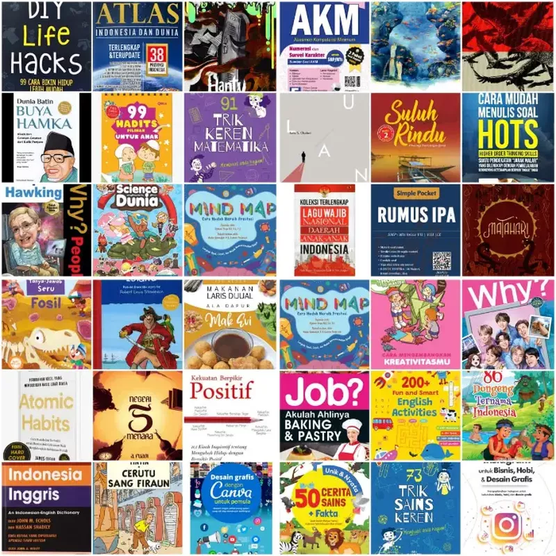 PAKET BUKU UMUM PERPUSTAKAAN