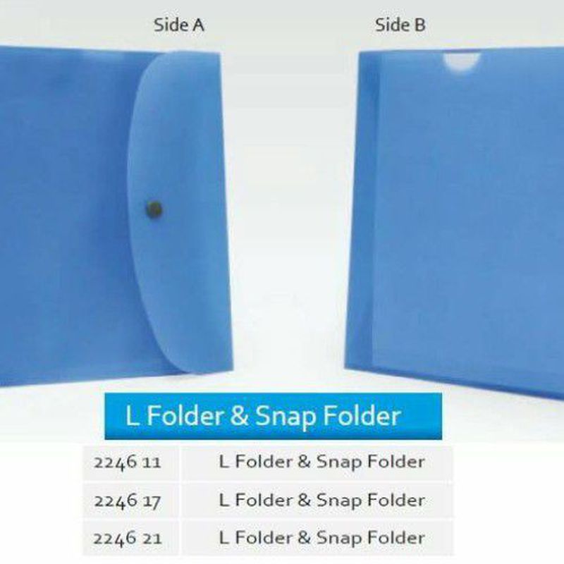 Map L Folder & Snap Folder Folio