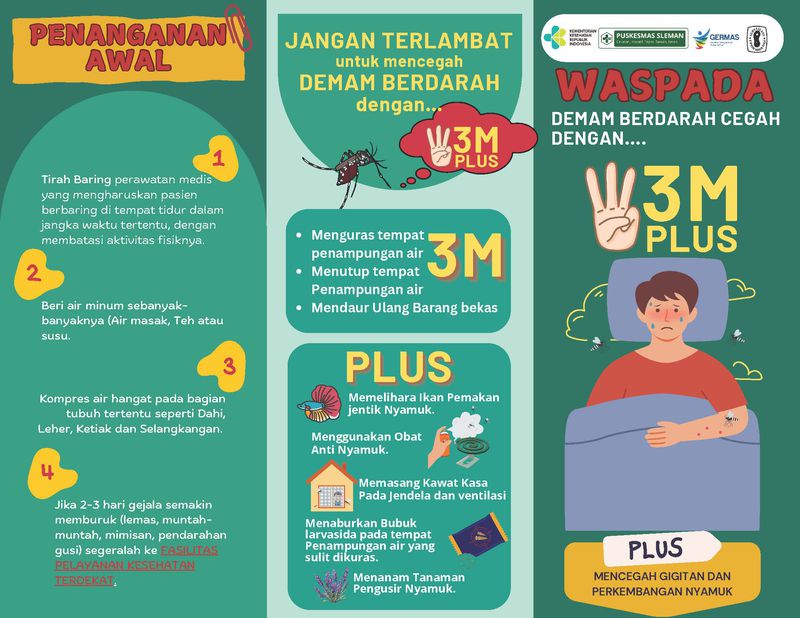leaflet DBD Puskesmas Sleman