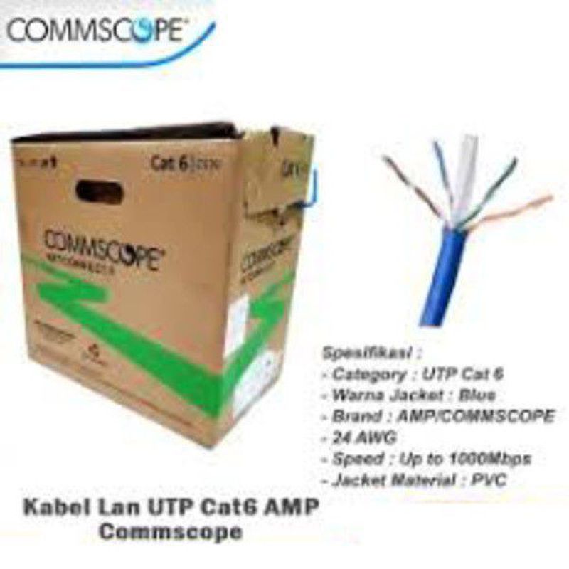 Kable UTP cat 6 AMP Commscope