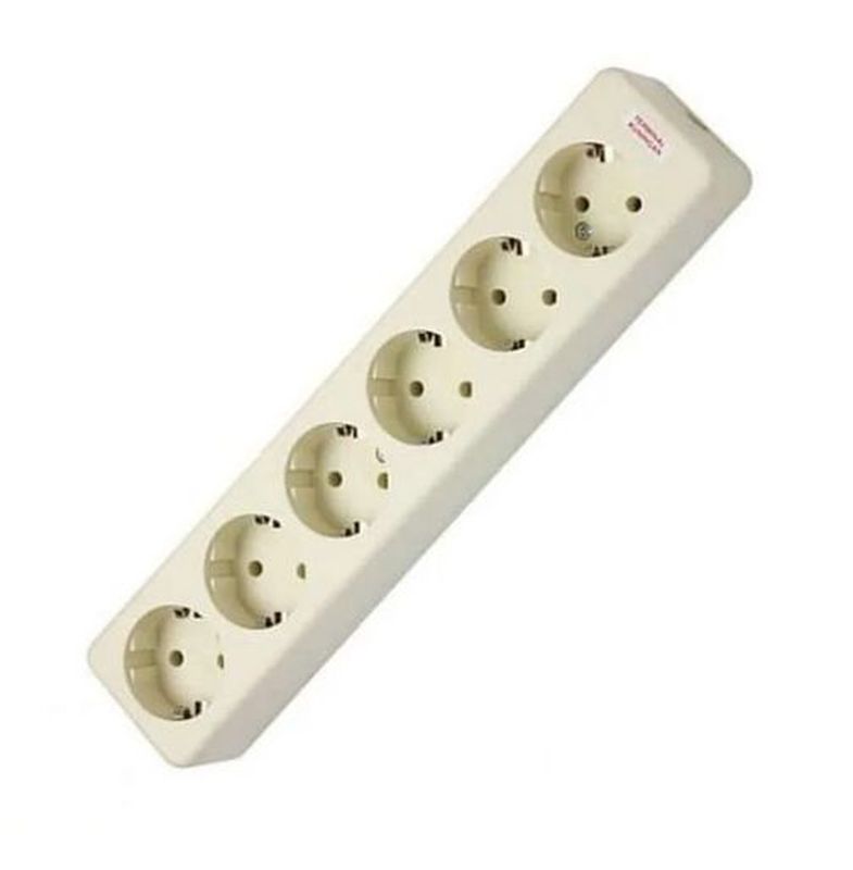 Stop Kontak Colokan 6 Lubang