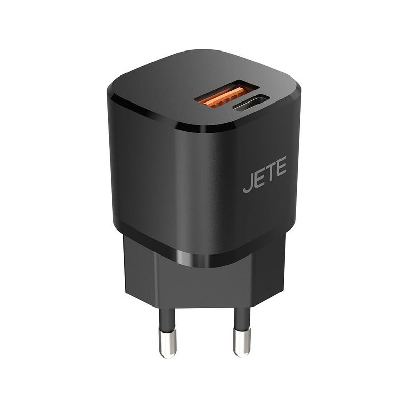 JETE E3 Nano Charger 20Watt Gan Technology Dual Port Fast Charging ...
