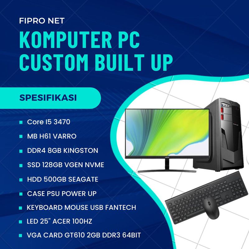 Komputer PC Custom Built Up