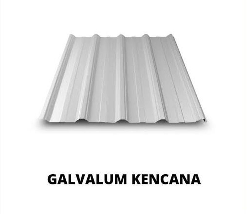 Atap galvalum KENCANA KR 5-750 tebal 0,25 mm