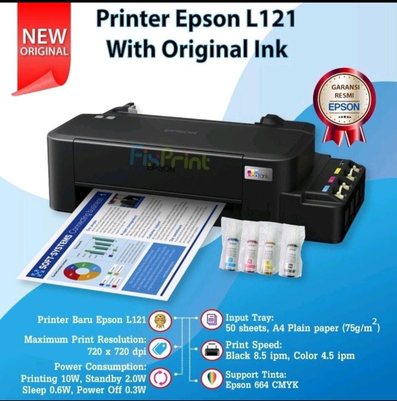 Printer Epson L 121 New Original