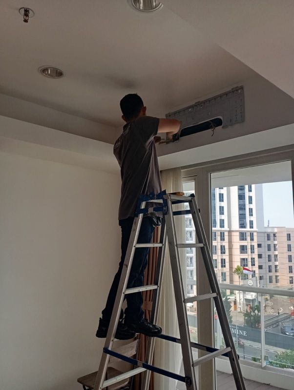 Bongkar Pasang AC Split Wall
