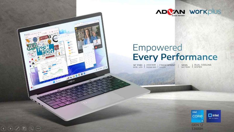 Advan WorkPlus i5 12600H