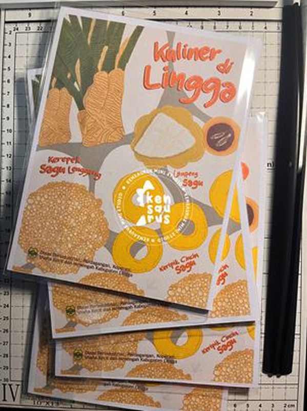 HOMEMADE - Custom Notes/Buku Catatan Ukuran A6