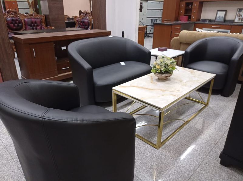 Satu set sofa kantor