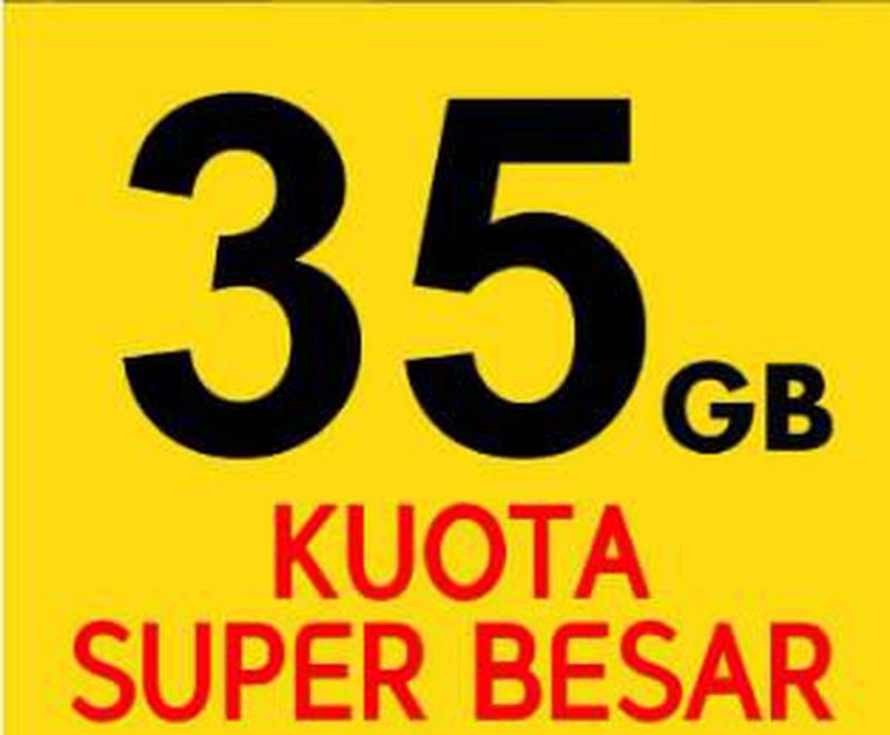 Paket Data Indosat 35GB