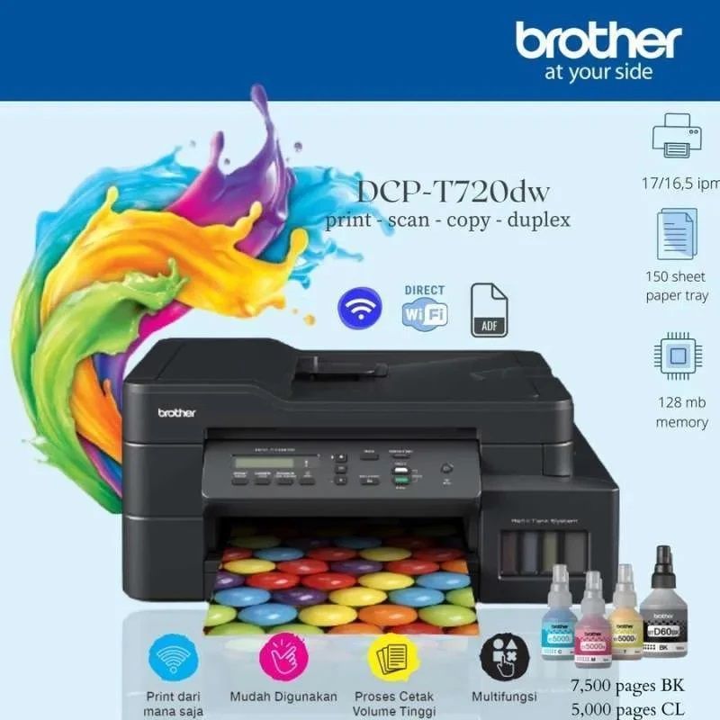 PRINTER BROTHER DCP T 720W