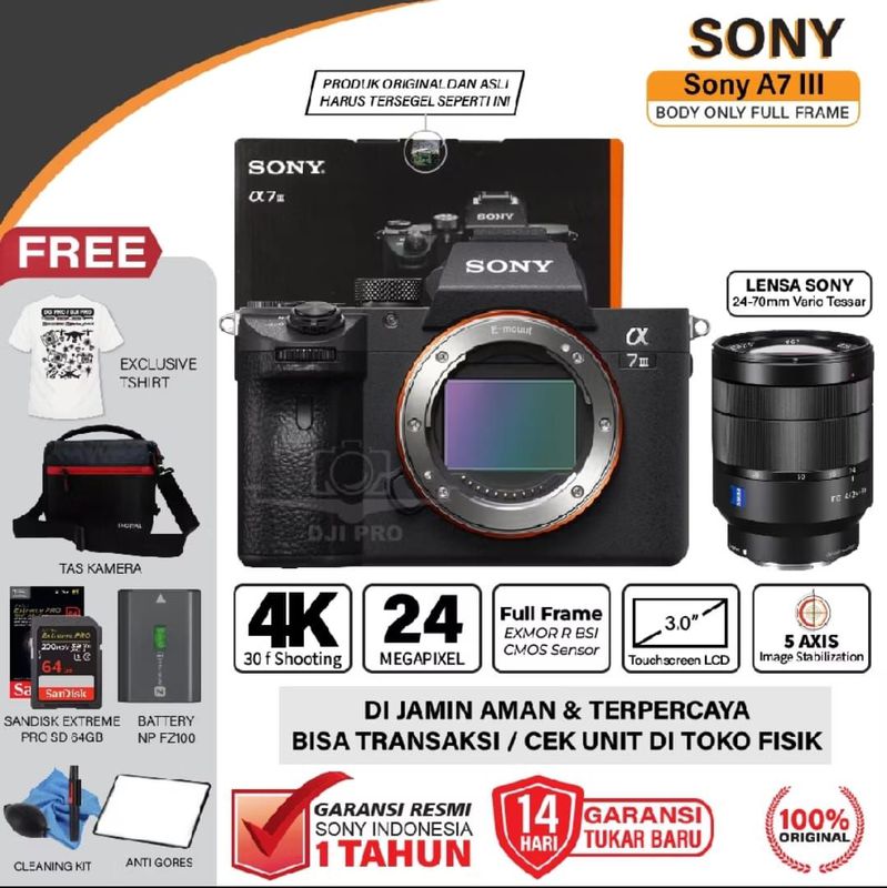 Sony A7 III + Memory Card