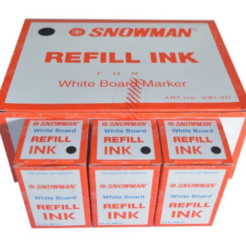 Refill Ink White Board Merk Snowman