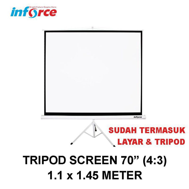 Tripod Screen 70" Inforce