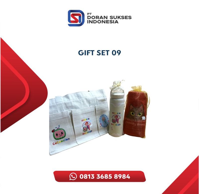 Gift Set 09 Packing Tas Canvas - CETAK CUSTOM