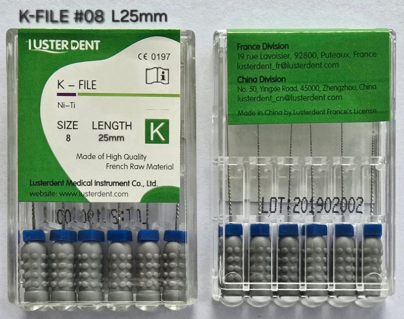 K-File #08 L25 mm