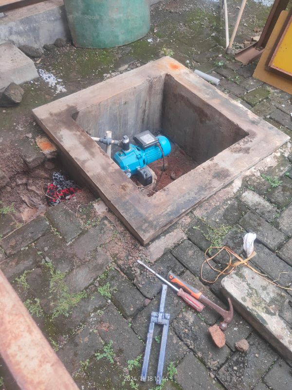 Pemeliharaan pompa air sumur